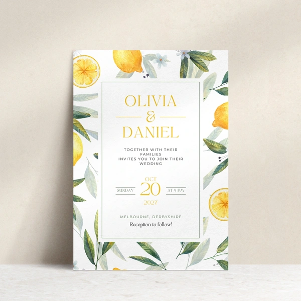 A5 Invitations | Caslon Press Ltd